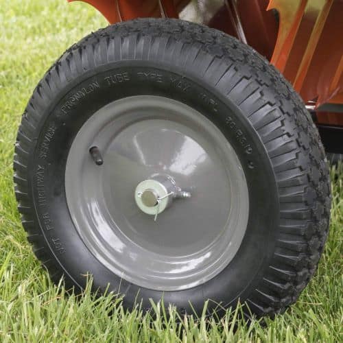 Agri-Fab Ride on Lawnmower Towed Poly Cart Trailer -10 Cubic Foot / 295kg